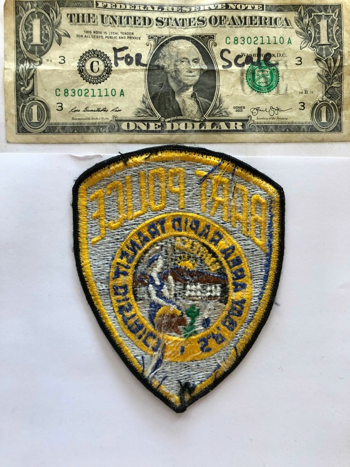 Bart California Police Patch pre-sewn great condition | eBay