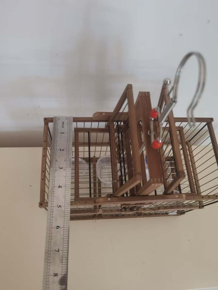 2-Door Birdcage Repeating Trap Cage Hunting Escaped bird cage Birds ...