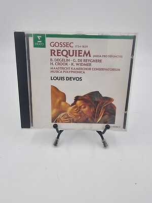 CD de musique Gossec Requiem : Louis Devos en boite | eBay