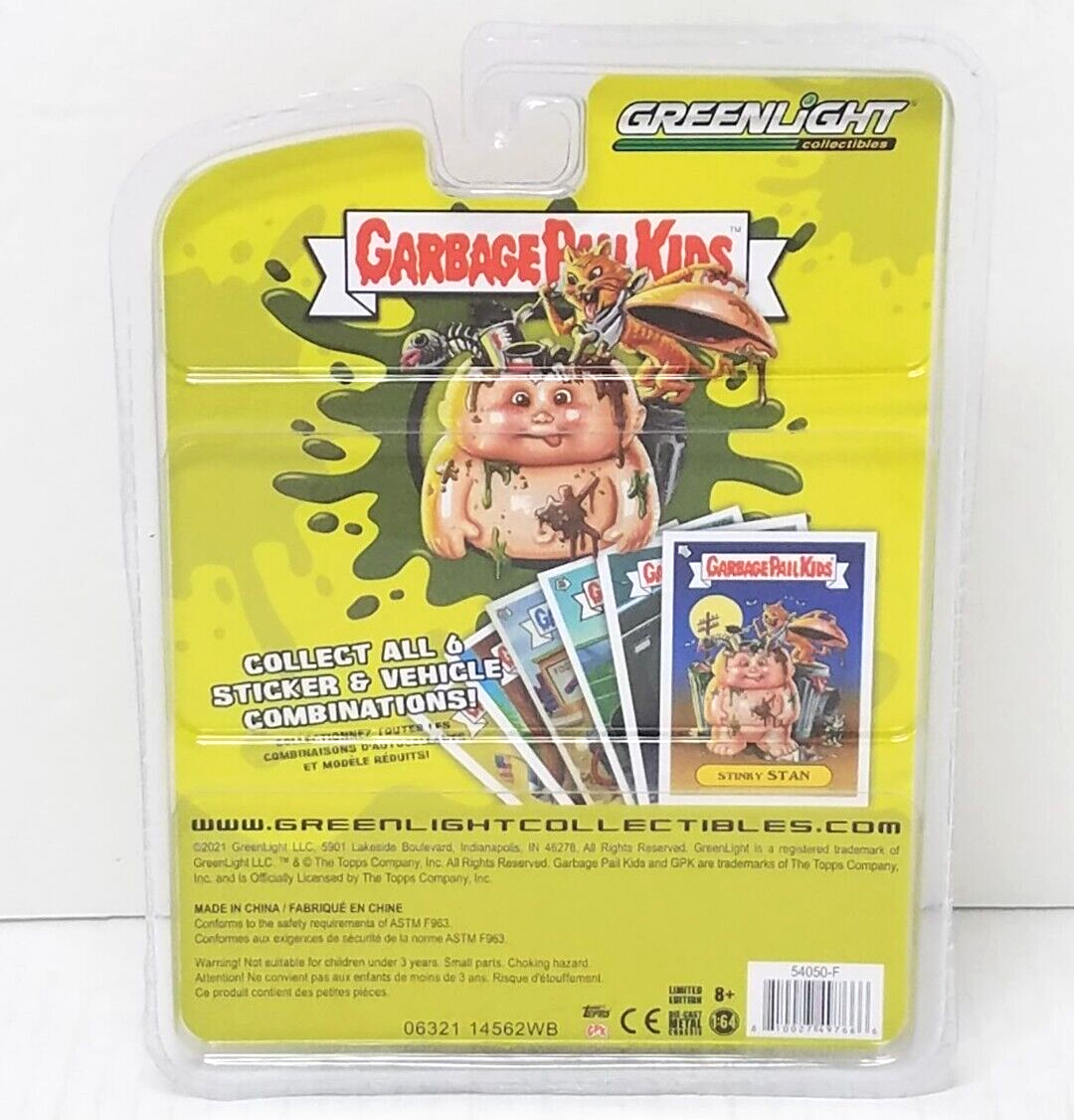 Garbage Pail Kids 1962 Austin Mini Cooper S Traffic Lady Katie ...