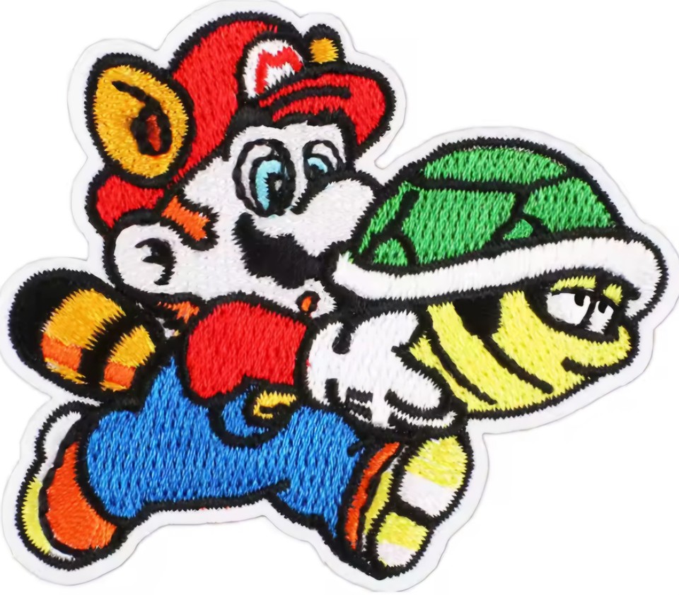 Mario from Nintendo Super Mario Series embroidered Iron on patch | eBay