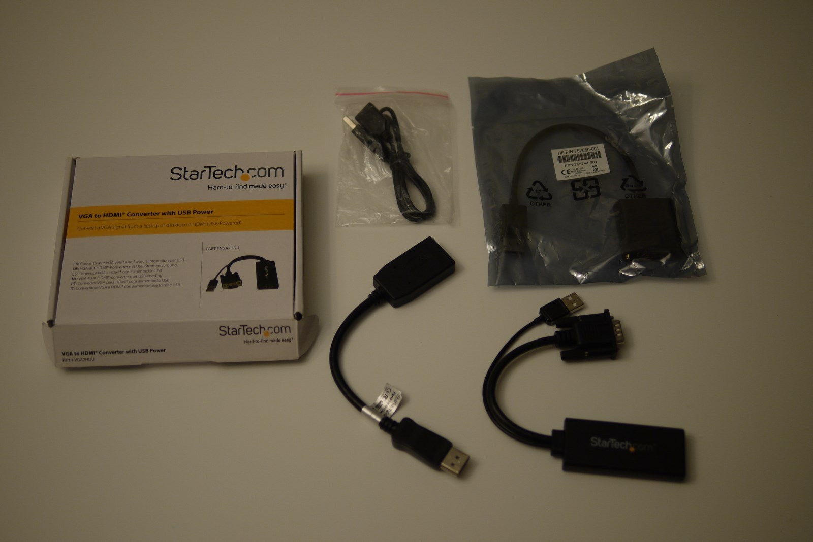 StarTech VGA2HDU VGA to HDMI Adapter with USB Audio DP2HDMI DP2DVI ...