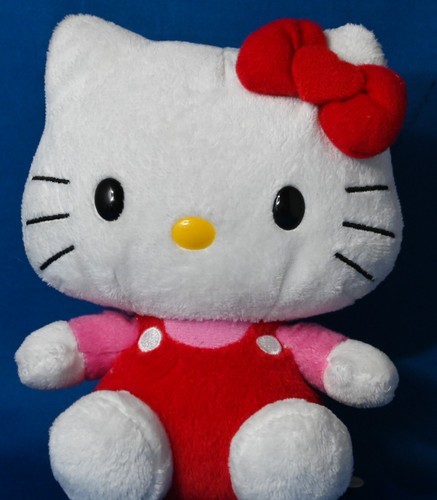 TY Beanie Buddies Collection Hello Kitty Plush 9" Red Bow 2010 Original ...