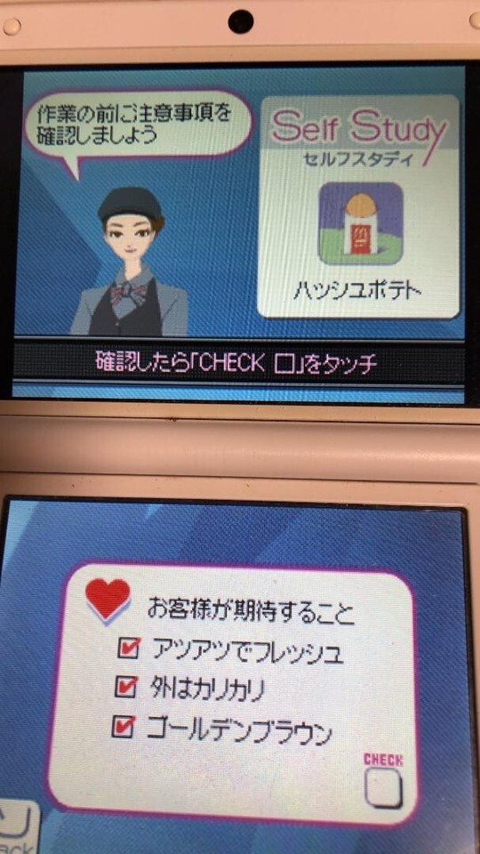 eSMART2.0 Nintendo DS eCDP Crew Training McDonald's Soft Limited Rare ...