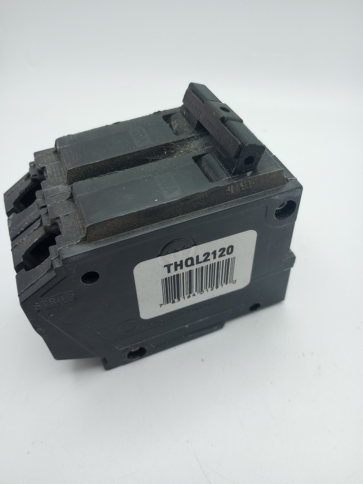 #D)GE General Electric THQL2120 THQL220 20Amp 2Pole Clip-In Circuit ...
