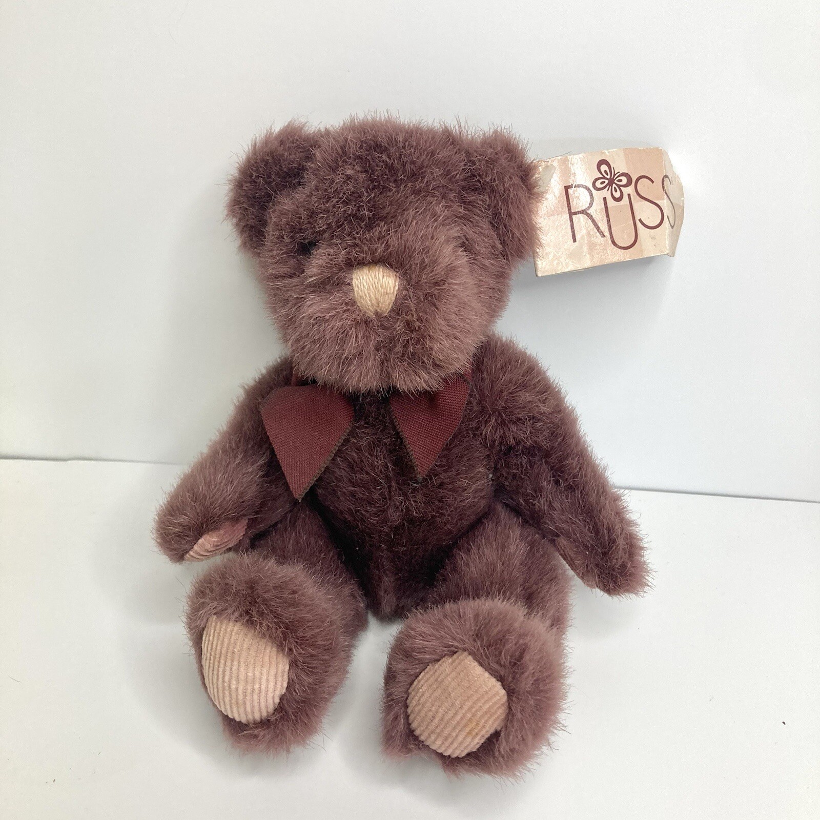 Russ Teddy Purple Maroon Bear Plush Stuffed Animal Toy Bears From The ...