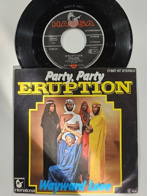 Eruption - Party, Party / Wayward Love - VINYL 7" SINGLE | eBay.de