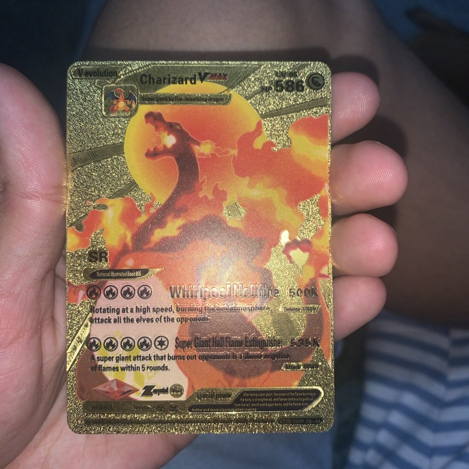 Rare Gold Legendary Charizard | eBay