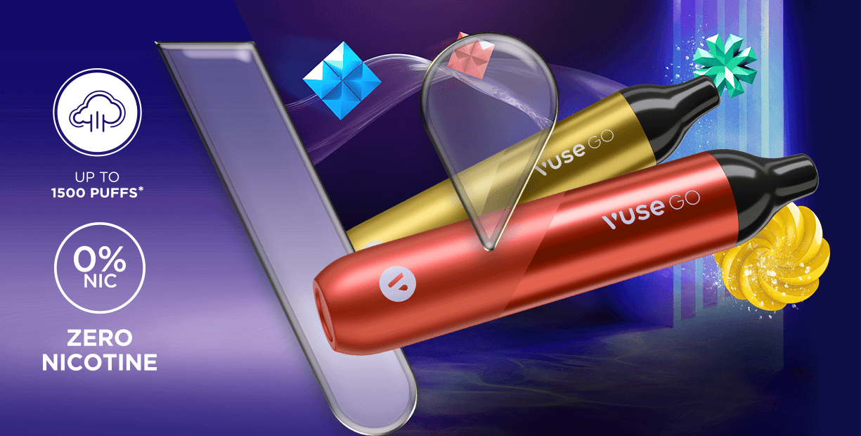 Vuse Go Max Zero Nicotine Disposable Vape Kit 0mg Vape Pod Kit Nicotine ...
