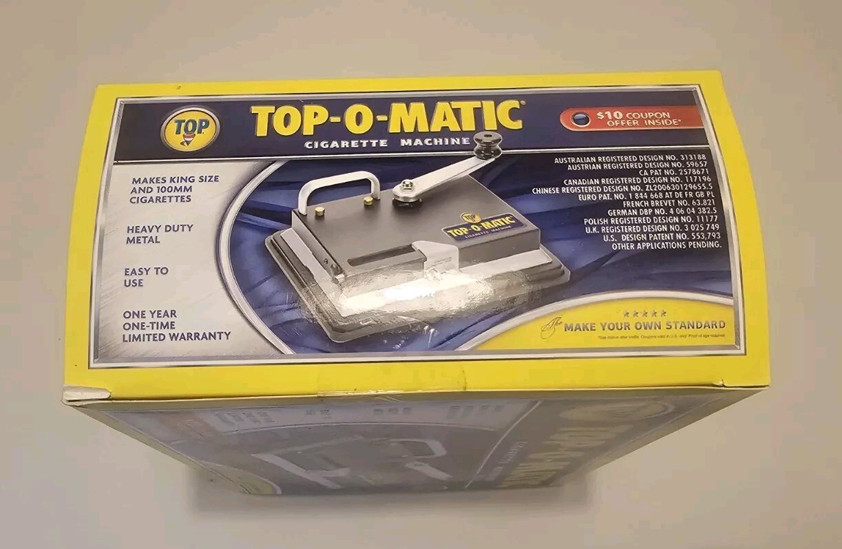 T.O.P. Top-O-Matic Cigarette Rolling Machine for sale online | eBay