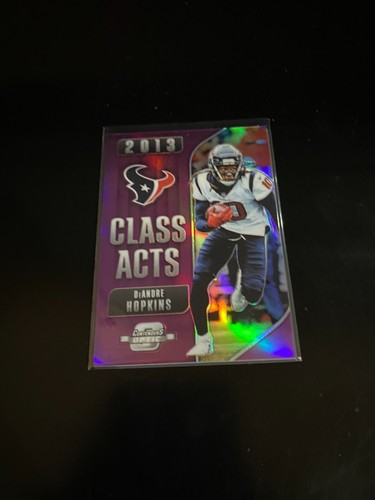 De'Andre Hopkins 2018 Optic Contenders Class Acts Purple Prizm /99 Cardinals | eBay