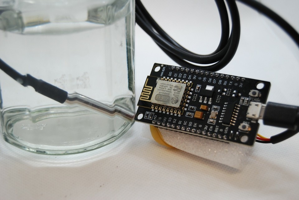 WaterProof WI-FI Wireless Monitor Tank Water Outdoor/Indoor TemperTure ...