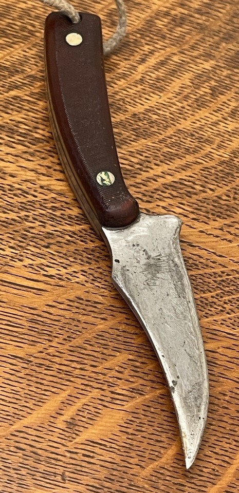 Early VINTAGE SCHRADE USA OLD TIMER #152 Sharp Finger KNIFE & LEATHER ...