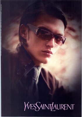 2003 •YSL YVES SAINT LAURENT print ad • Y2K Fashion sunglasses male ...