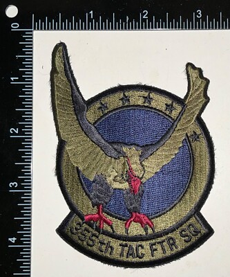 Cold War USAF US Air Force 355th Tactical Fighter Squadron SUBDUED ...
