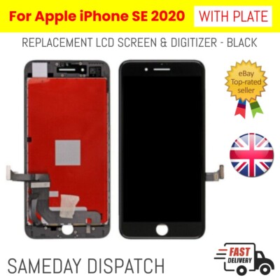 For iPhone SE 2020 Replacement LCD Touch Screen Digitizer Display ...
