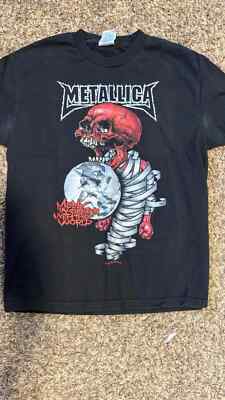 Vintage Metallica 2004 St. Anger Tour T-Shirt Pushead Art Madly In ...