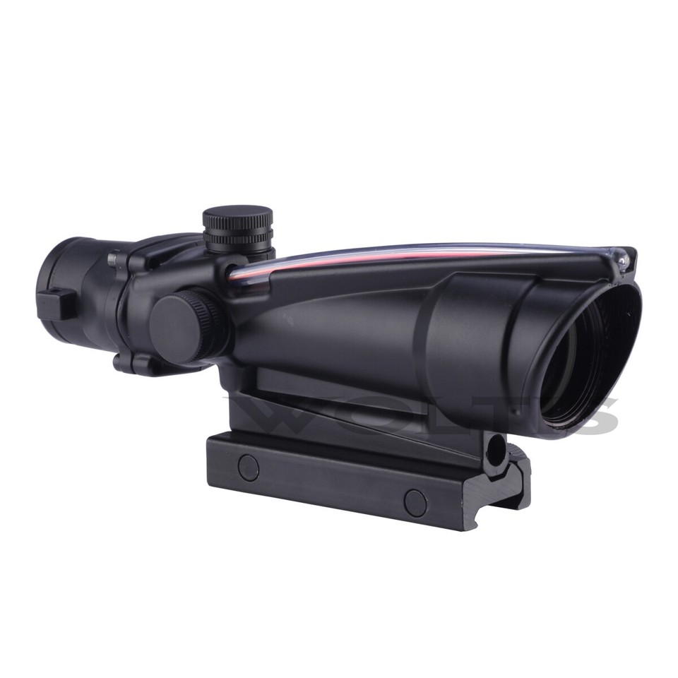 ACO5x35 Scope Dual Illuminated Red Green Optical Rifle Scope Crosshair ...