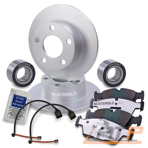 BREMSE BREMSEN SATZ SET KIT +RADLAGER +VWK VORNE VOLL Ø238 FÜR RENAULT ...
