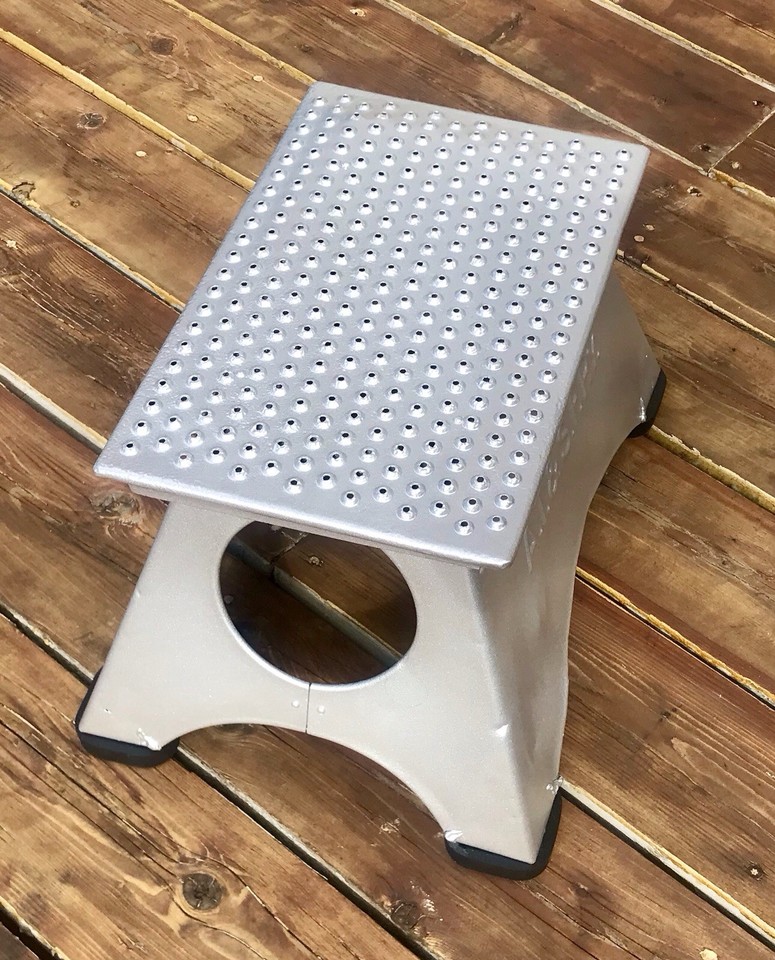 Vintage Morton Railroad Passenger Half Step Stool From Santa Fe ATSF ...