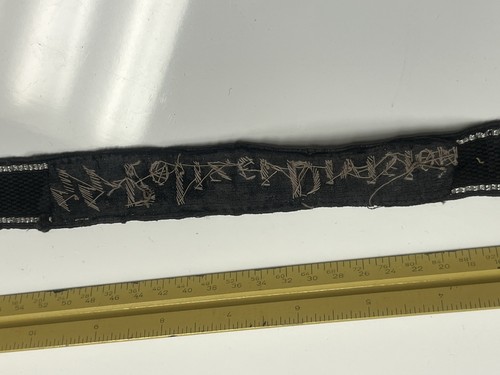 Original ? WW2 Cuff Title No Glow ( Right Stitch Count) Uniform Tunic ...