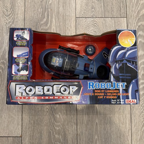 Vintage Robocop Alpha Commando RoboJet Ideal 1998 New In Box Robo Cop ...