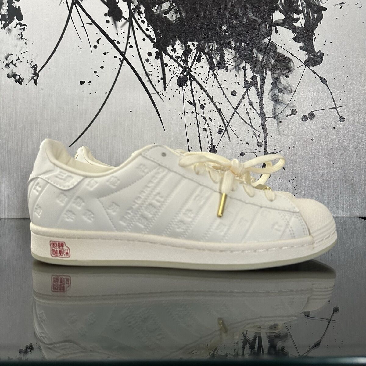 Adidas Originals Superstar Sneakers Chinese New Year Cream Adidas Originals Superstar Sneakers Chinese New Year Cream