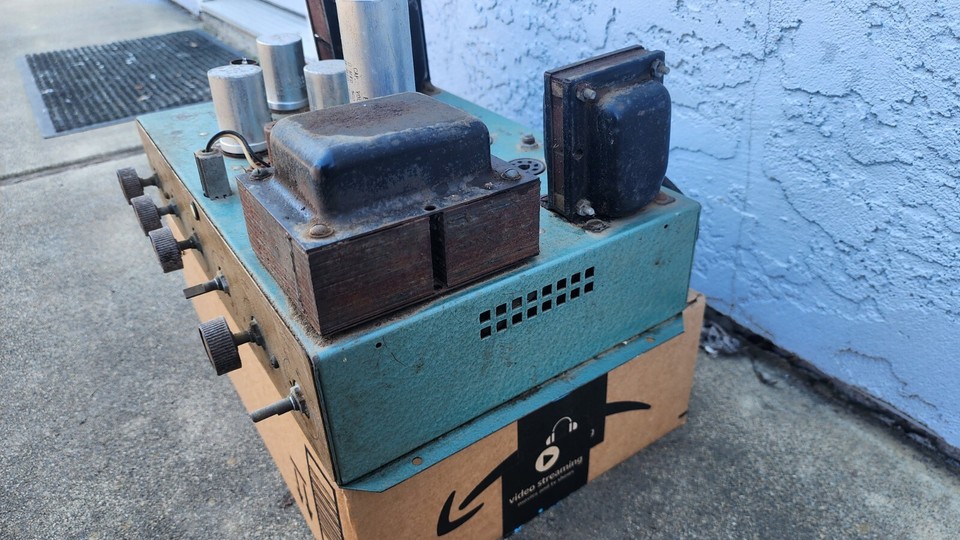David Bogen DB20 Tube Amplifier For Parts Only | eBay