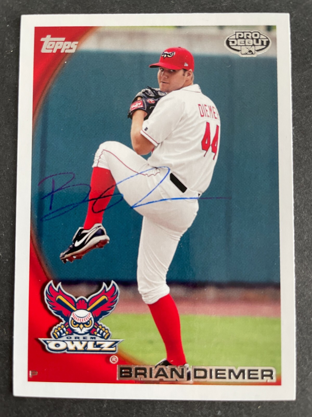 2010 Topps (Pro Debut) SIGNED: Brian Diemer #405 | eBay