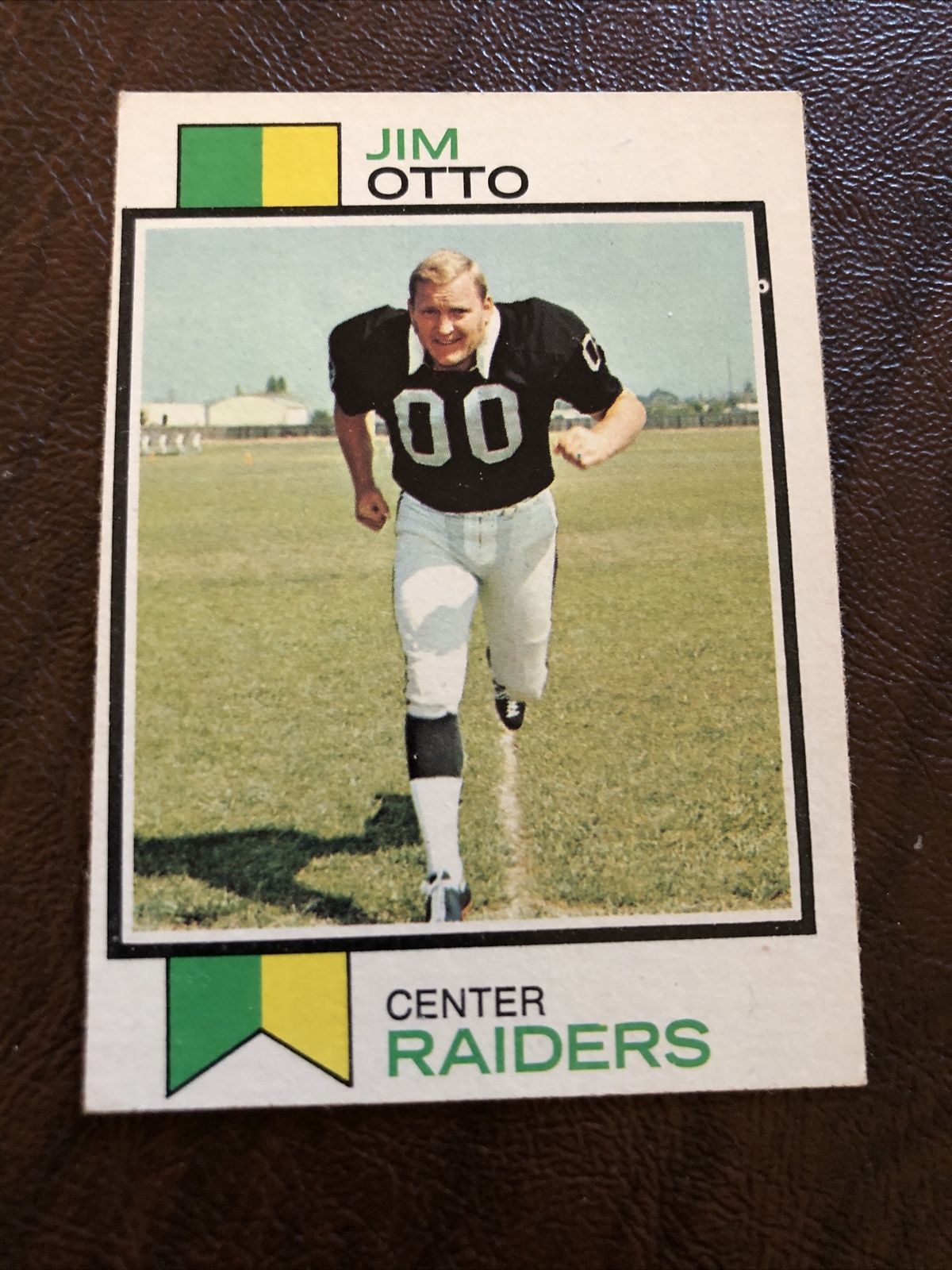 1973 TOPPS JIM OTTO #461 OAKLAND RAIDERS FOOTBALL CARD CANE | eBay