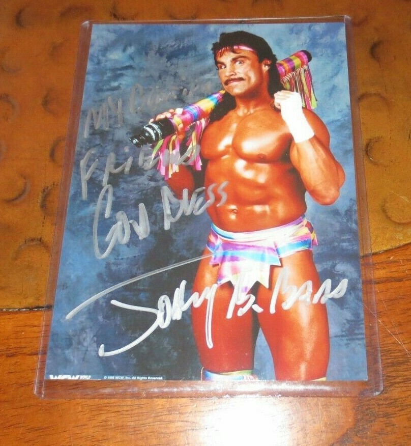 Mark Mero Johnny B Badd wrestler signed autographed photo wwf wcw | eBay