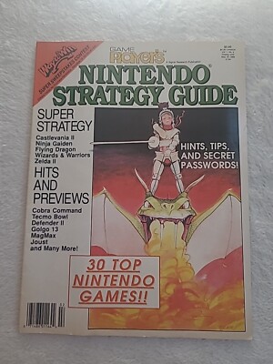 Game Player's Nintendo Strategy Guide May 1989 Vol. 1 No. 2 | eBay