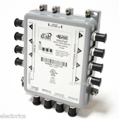 DPP44 DISH NETWORK MULTI SWITCH DP LNB SATELLITE DPP 44 4X4 HD SWITCH ...