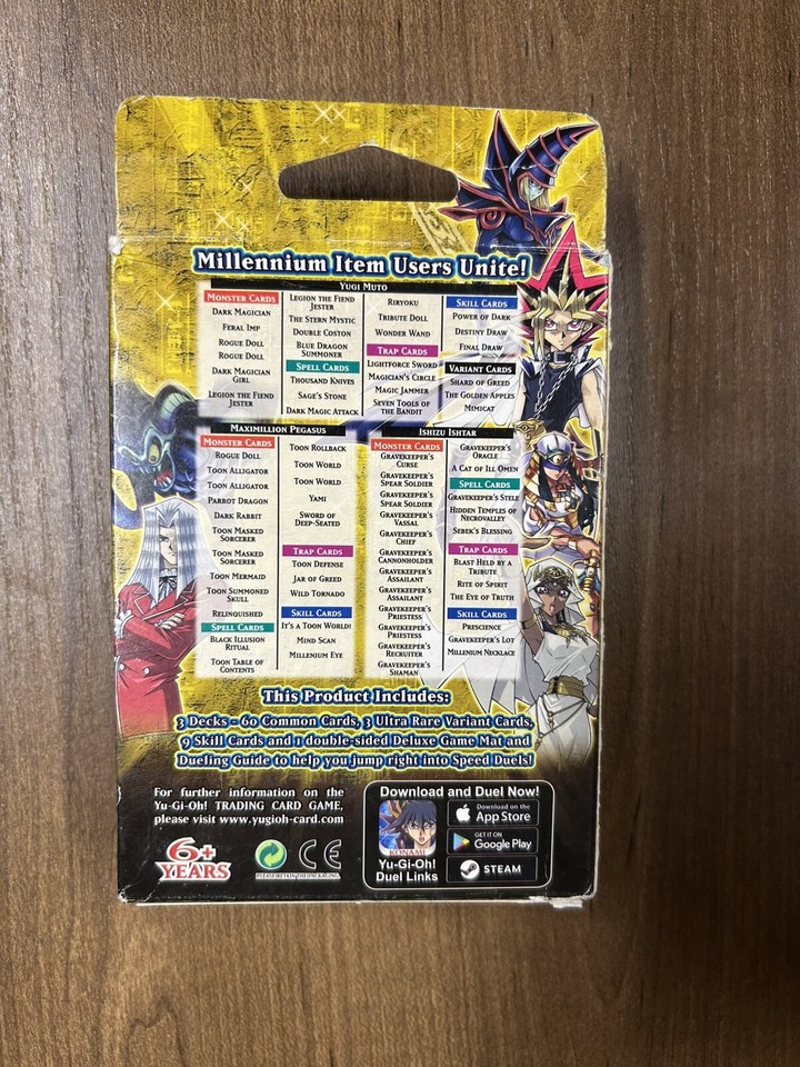 Yu-Gi-Oh! Speed Duel Destiny Masters Starter Decks - 1st Edition - New ...