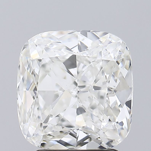 Loose Diamond F VVS2 Cushion Cut IGI Certified 2.08 Carat Lab Created ...