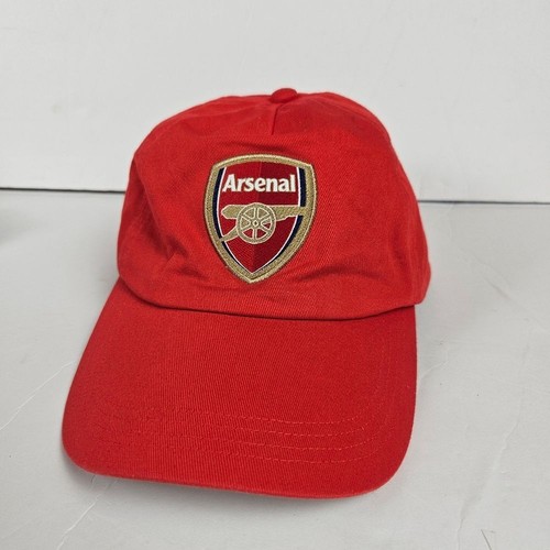 Puma Arsenal FC Logo Red Adjustable Snapback Hat Cap Football Soccer | eBay