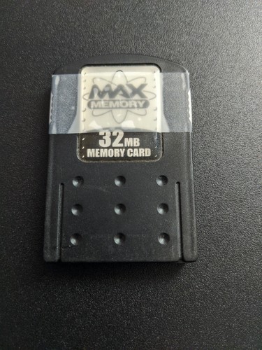Datel 32MB Max Memory Sony Playstation 2 PS2 memory Card Fr Cond Black ...