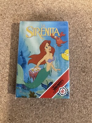 1993 Disneys Little Mermaid Sealed Spanish Edition 33 Card Game Set | eBay