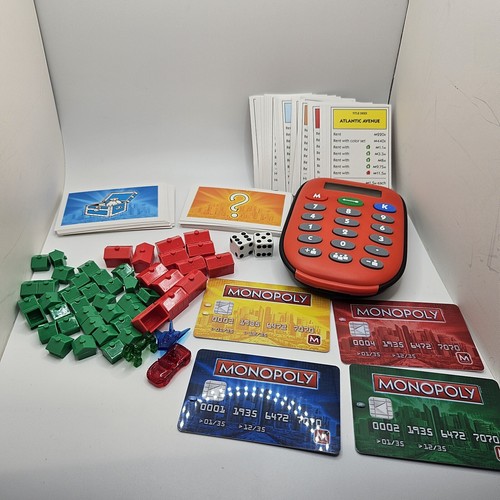 Hasbro Monopoly Electronic Banking Game Replacement Parts Working ...
