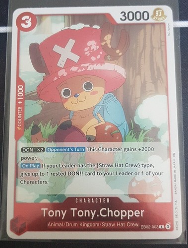 One Piece TCG 25th Anime Collection Chopper EB02-003 R Englisch | eBay.de
