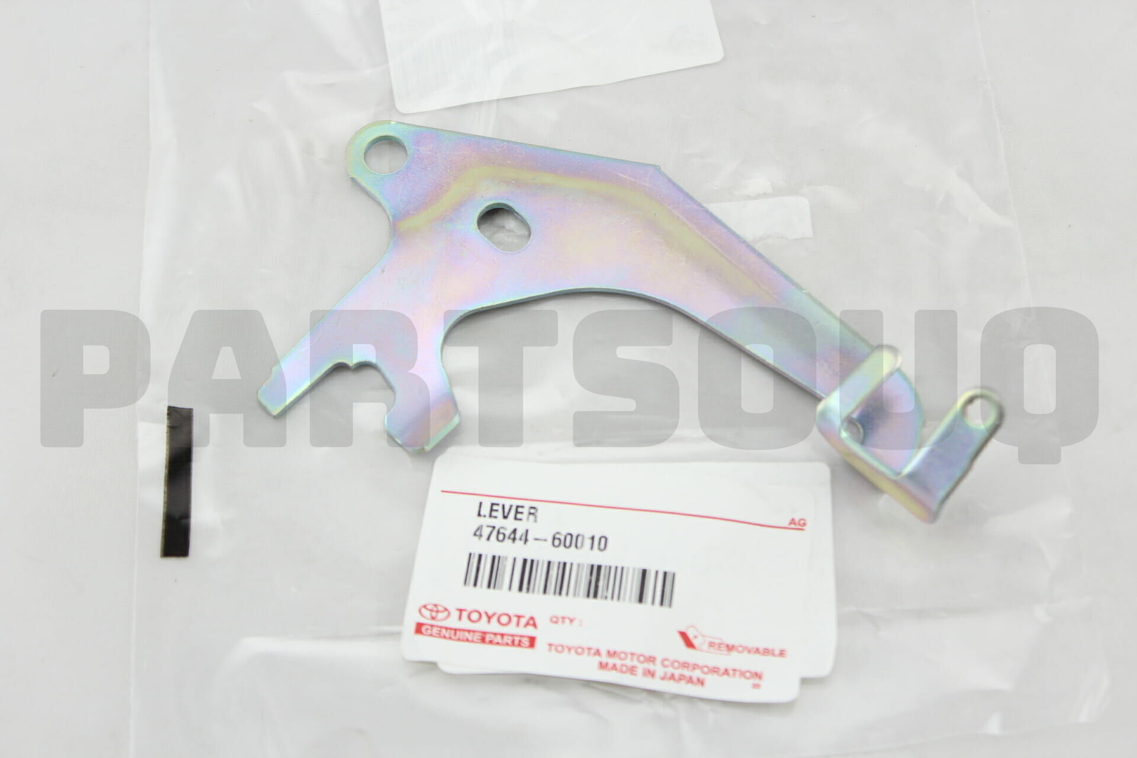 4764360010 Genuine Toyota LEVER, AUTOMATIC ADJUST(FOR REAR BRAKE), RH ...