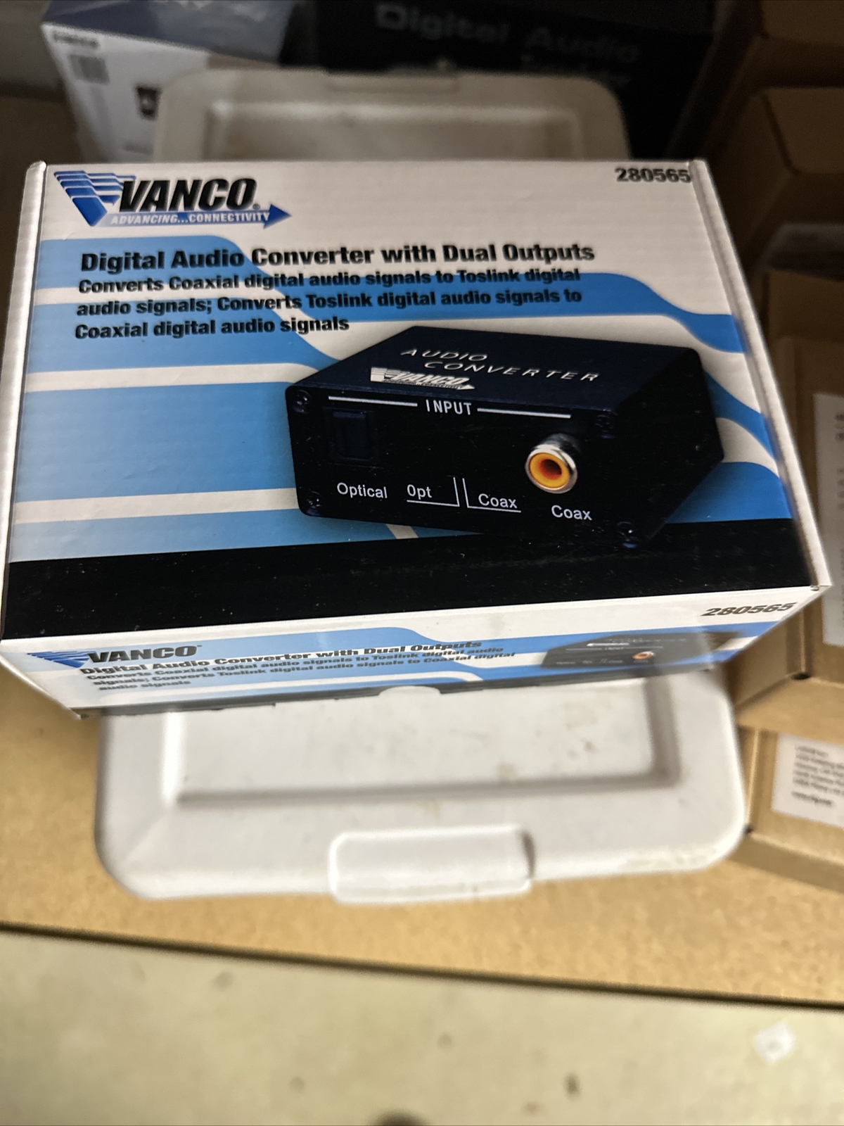 Vanco 280565 Digital Audio Converter With Dual Outputs for sale online ...