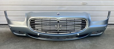 03-08 Maserati Quattroporte M139 Front Bumper Complete W/Grille W ...
