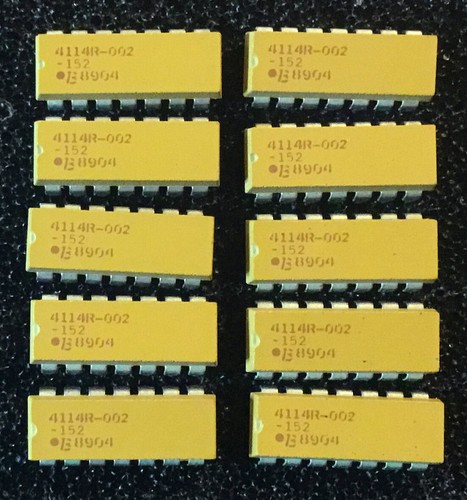 Bourns 4114R-002-152 Resistor Network IC, Lot of 5 pcs. | eBay