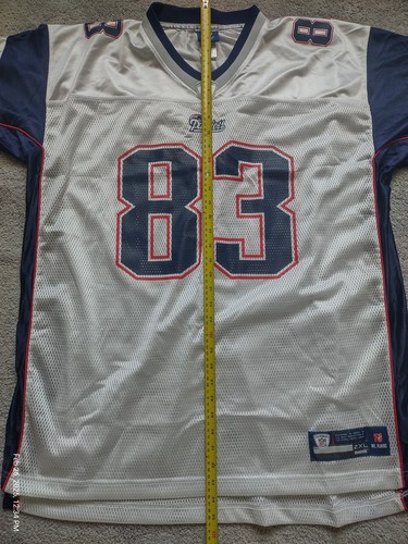 Reebok Onfield Wes Welker New England Patriots White Jersey NFL ...