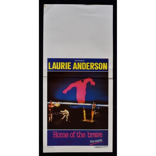 Home Of The Brave Poster Laurie Anderson Adrian Belew Landry Pendarvis ...