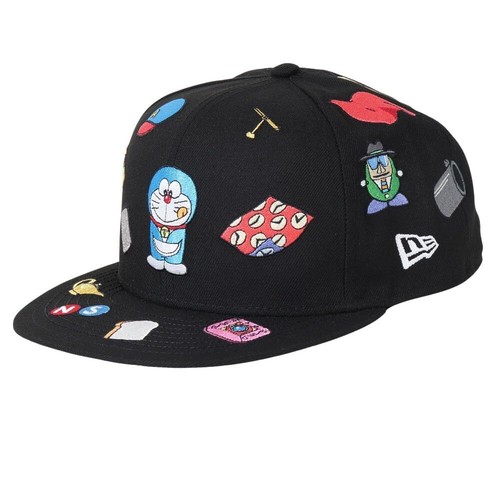 NEW ERA Doraemon 950 ALLOVER Cap 14174556 Black M-L | eBay
