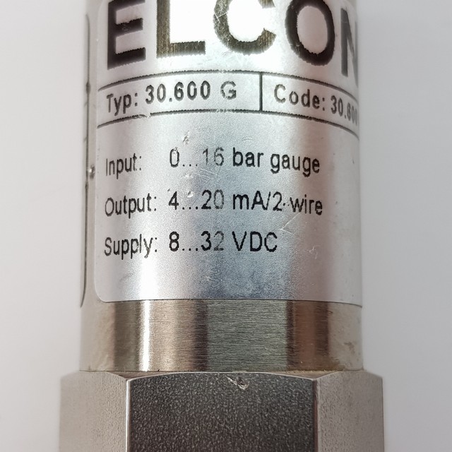 Elcon 30.600G OEM Pressure Transmit Switch 0-16Bar G-1602-R-1-8-C10-300-2-1-000 for sale online ...