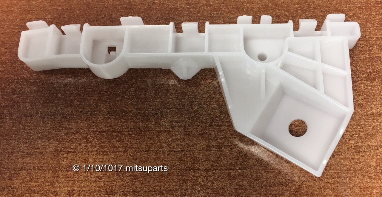Genuine Mitsubishi Outer RIGHT Side BUMPER BRACKET Mirage Hatchback ...