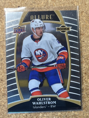 2019-20 Upper Deck Allure Oliver Wahlstrom #98 RC Rookie New York ...